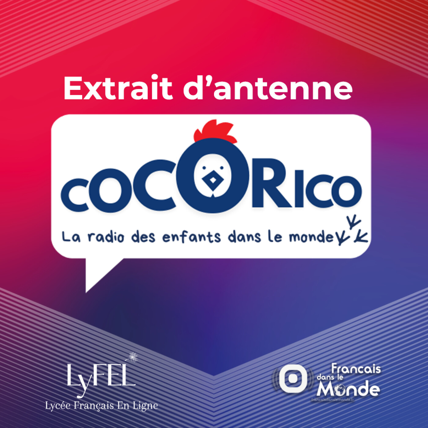 Extrait de l'antenne de COCORICO, la radio des enfants dans le monde ...